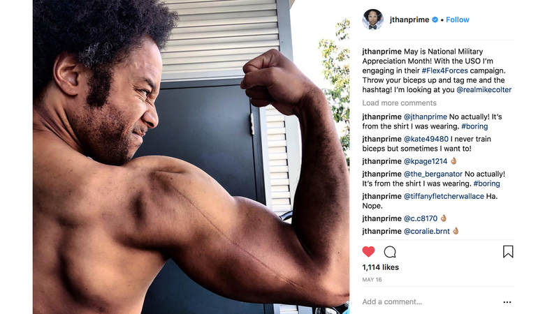 Celebrities Flex Their Muscles For Good With #Flex4Forces · United ...